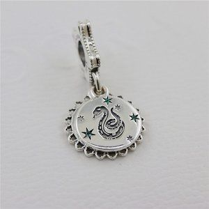 Pandora | Jewelry | Harry Potter Slytherin Dangle Charm | Poshmark